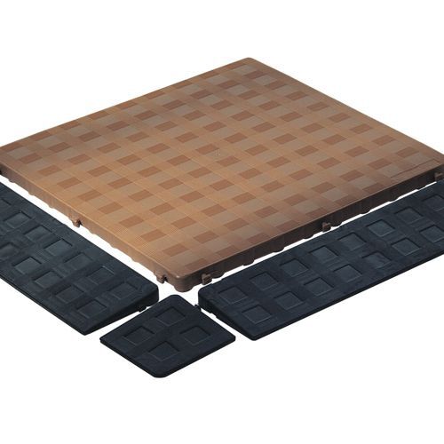 Floor grating - Epsilon plus - Interbox S.A. - polypropylene / conductive