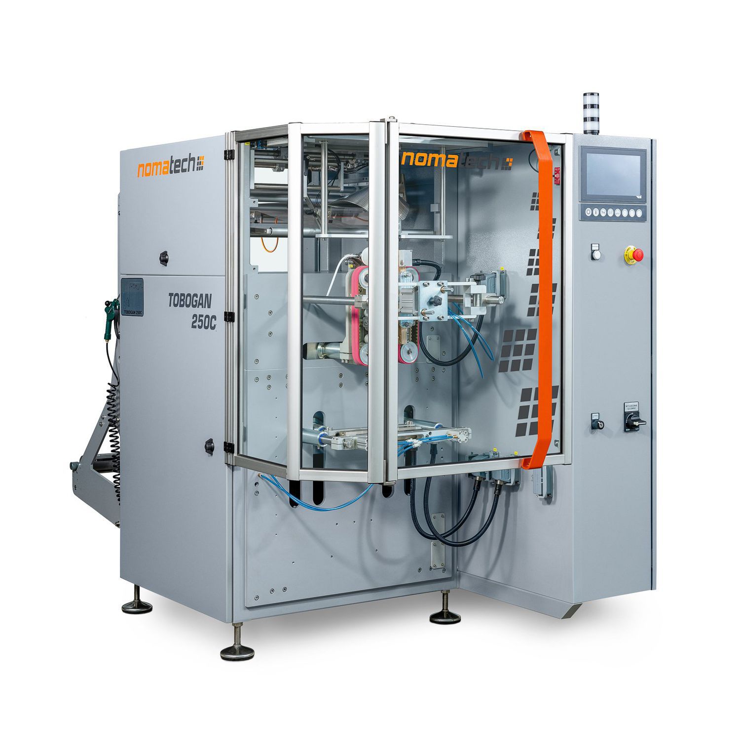 Vertical bagging machine - TOBOGAN 250C - NOMATECH s.r.o. - VFFS ...