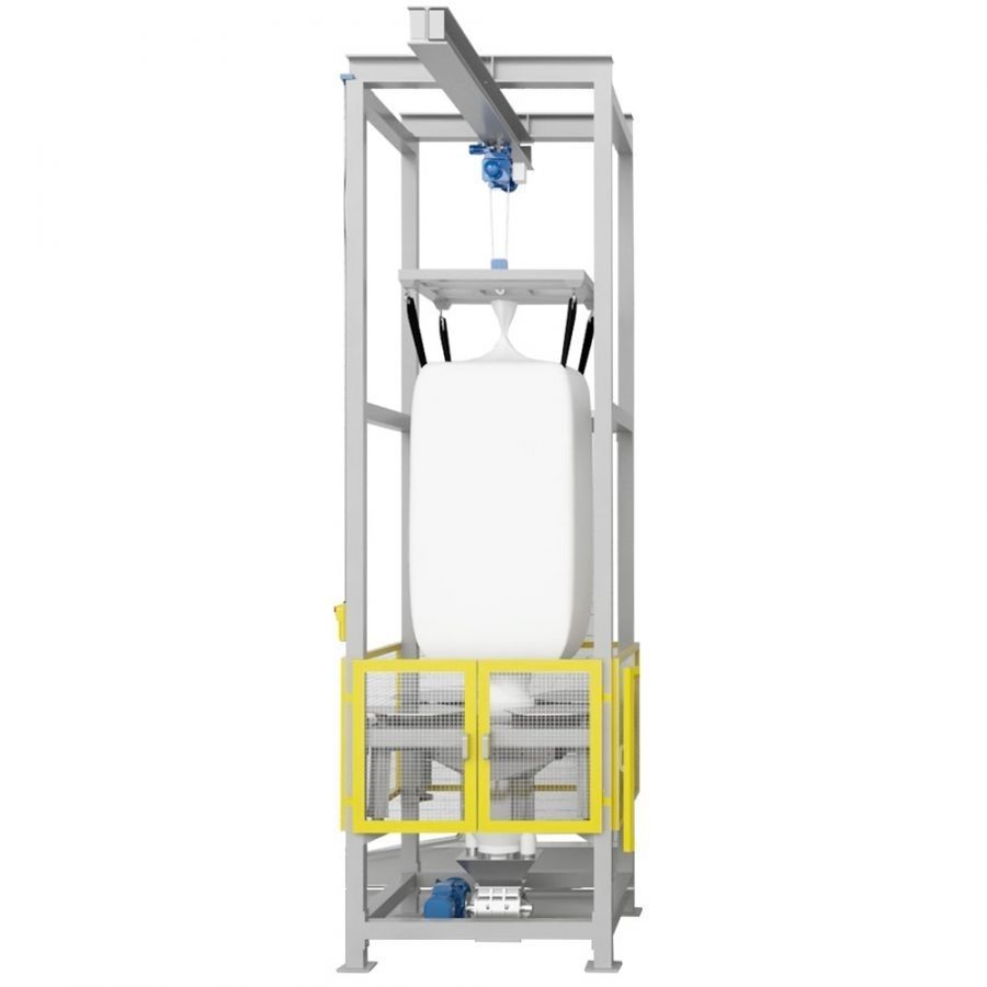 Big bag discharge unit - Intech Srl - pneumatic