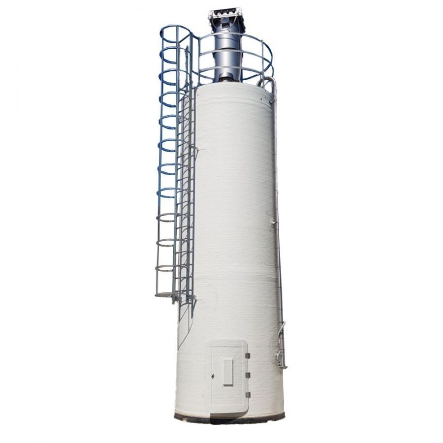 Industrial silo - MONO - Intech Srl - for storage systems / polyester ...