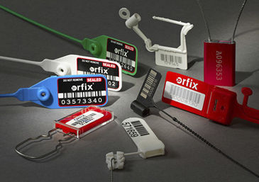 Plastic security seal - orfix International GmbH - for bags / for the transportation industry ...