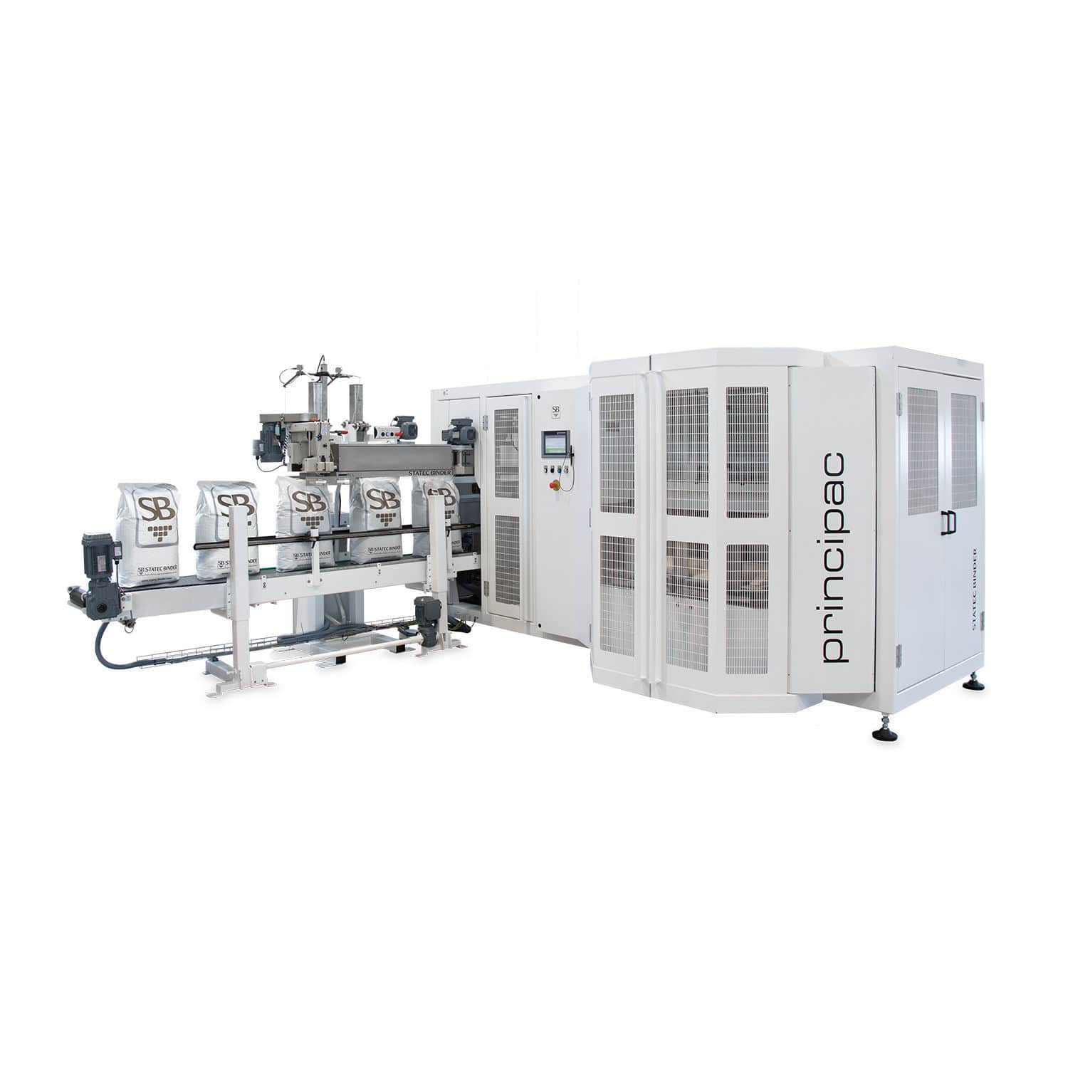 Vertical bagging machine - principac - STATEC BINDER GMBH - weight ...