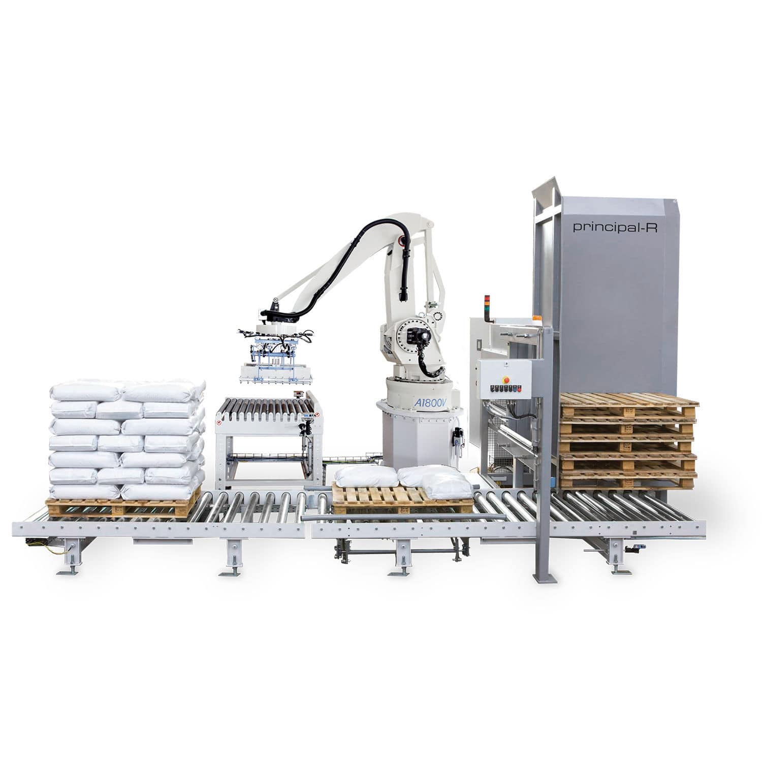 Robotic palletizer - principal-R - STATEC BINDER GMBH - bag / for boxes ...