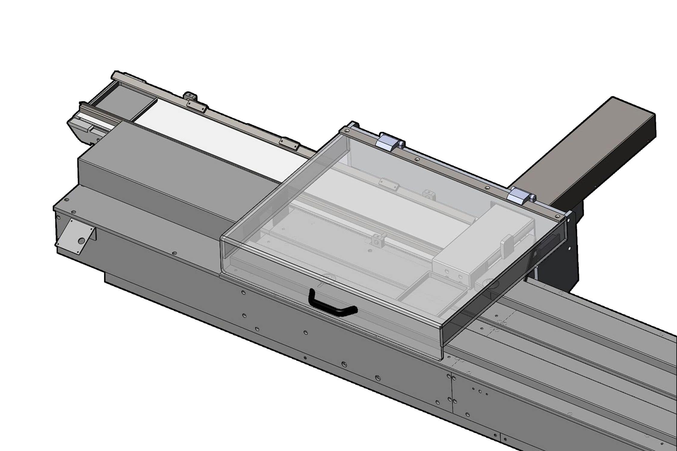 Transfer system for the food industry - TG-Packaging bvba - automated