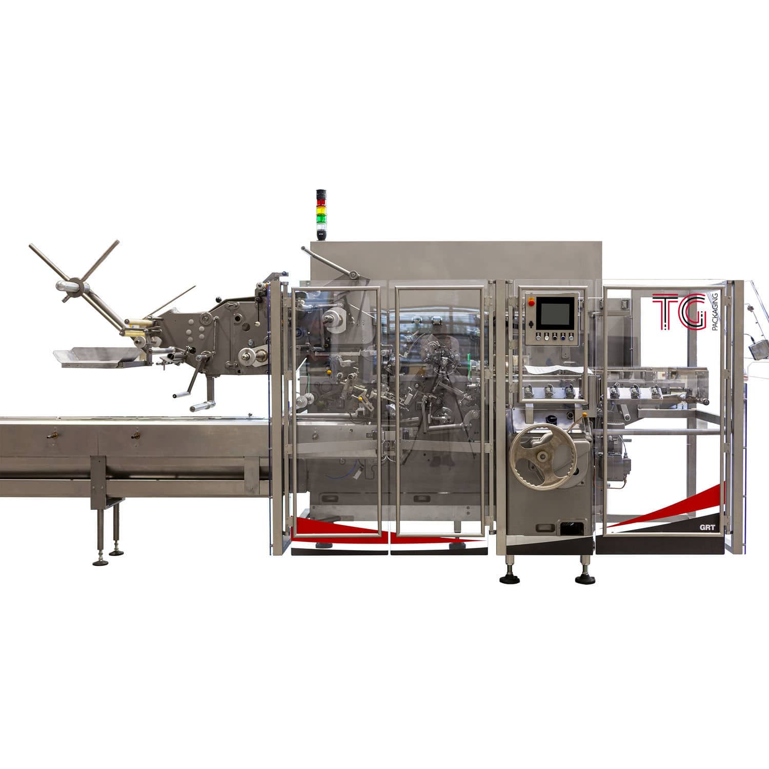 Horizontal wrapping machine - GRT & GS - TG-Packaging bvba - automatic ...