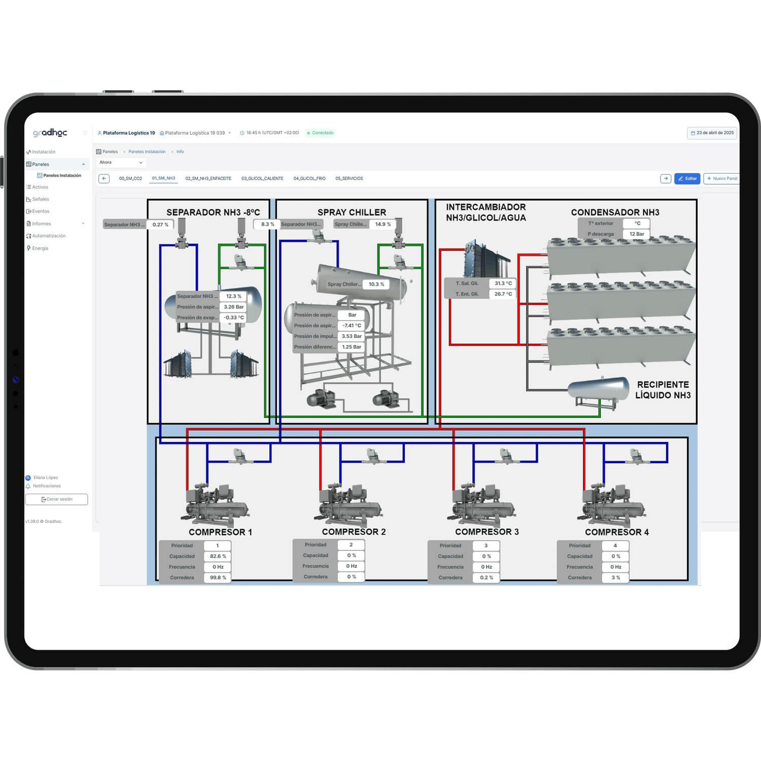 Visualization software - Cofrico - monitoring / control / SCADA