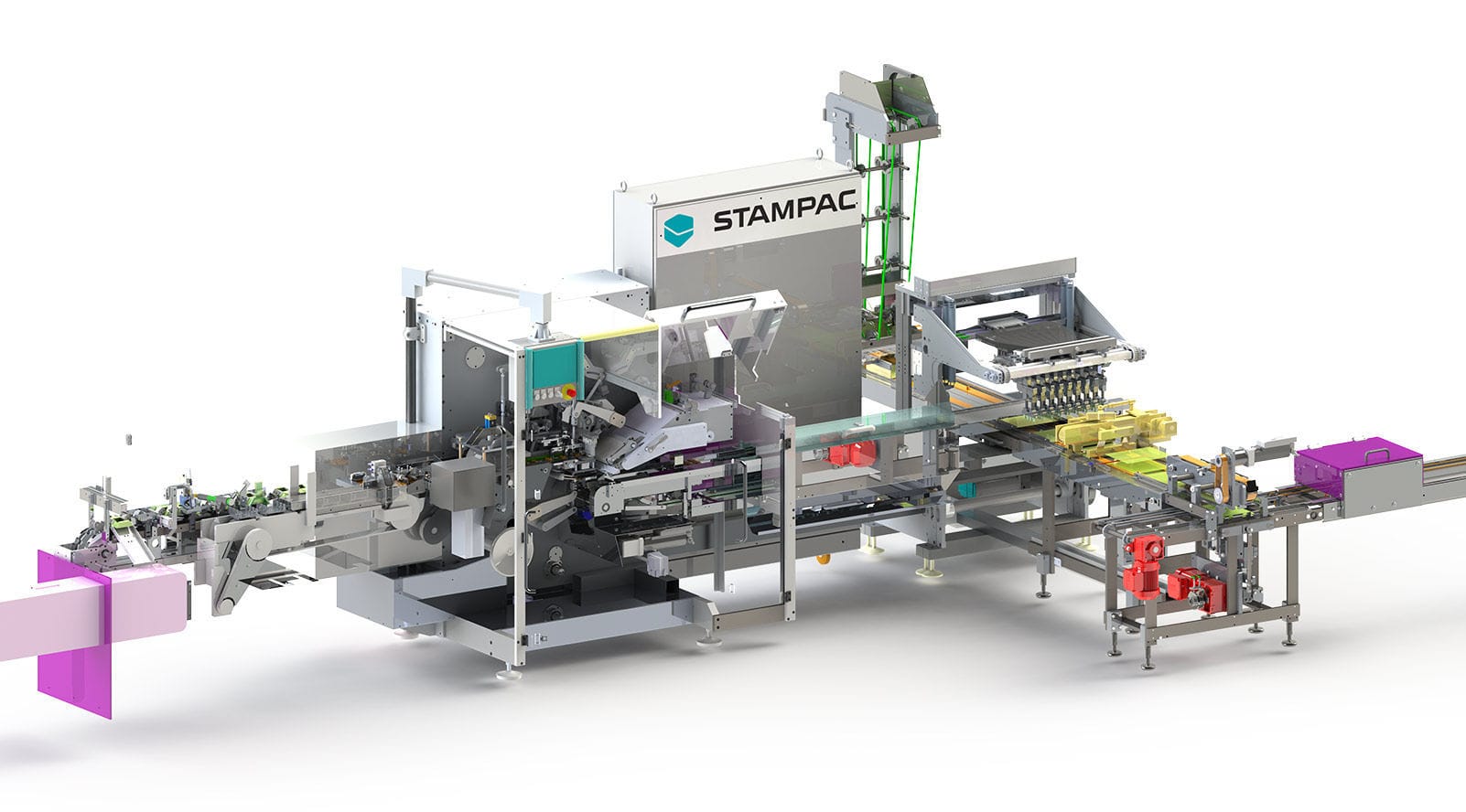 Chocolate product packaging line - Stampac GmbH - for the food industry ...