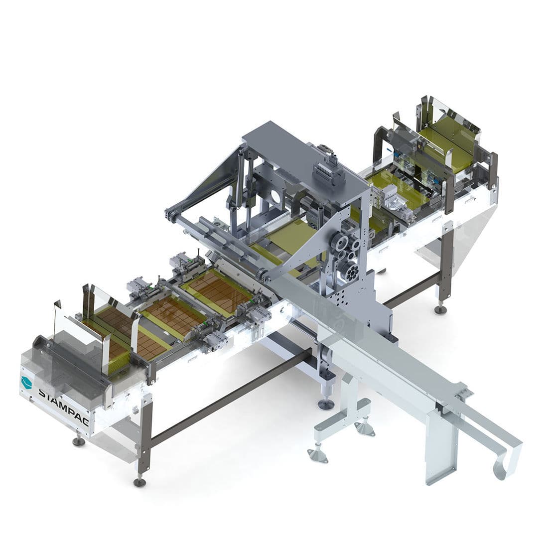 Packaging machine for the food industry feeding system - LEKO-LPR4 ...