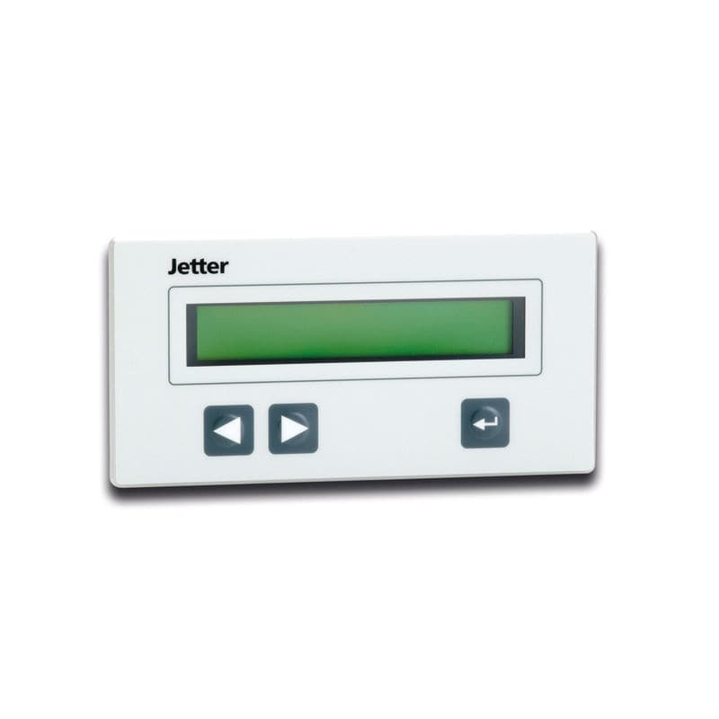 HMI with keyboard - LCD 23 - Jetter AG - panel-mount / LCD / LED backlight