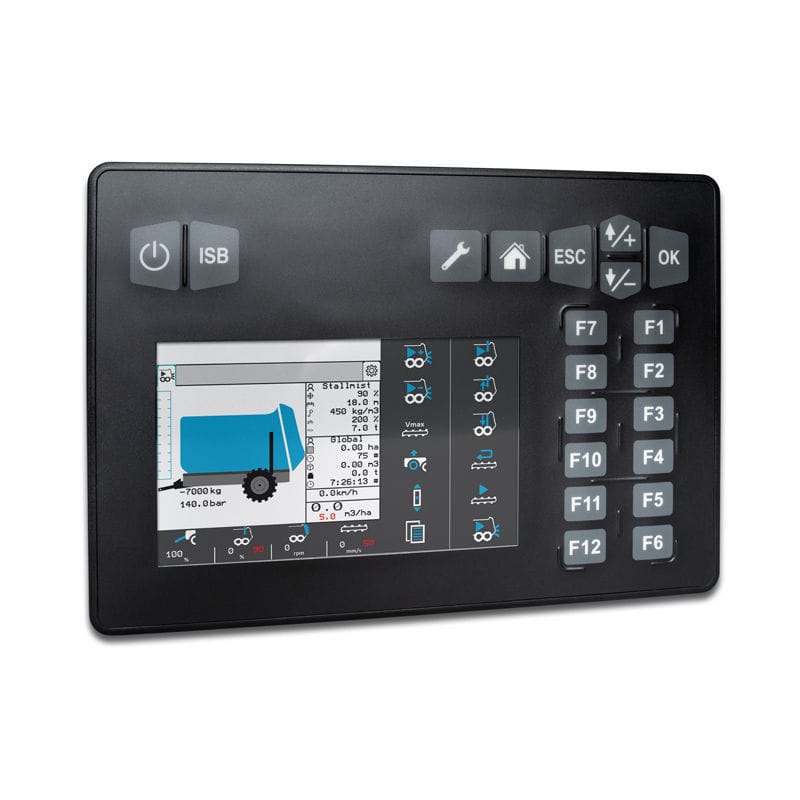 HMI with touch screen - JetViewMobile 206 - Jetter AG - with keyboard ...