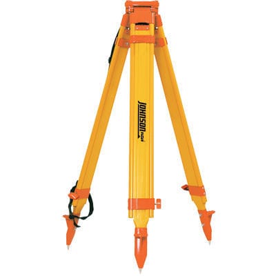 Leveling tripod - 40-6332 - Johnson Level - fiberglass