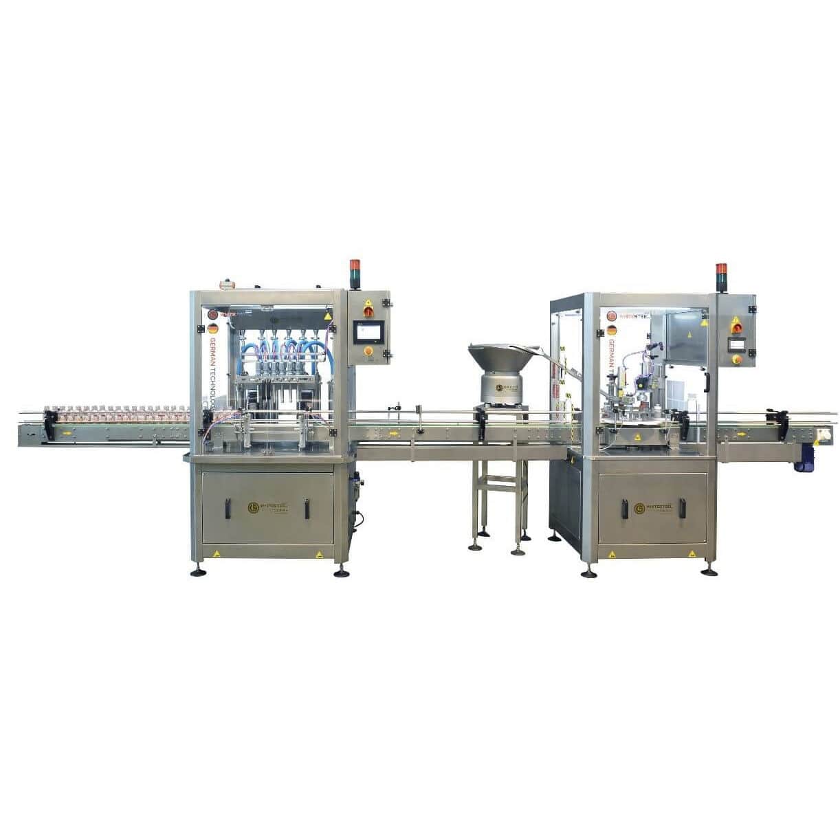 Automatic filling and capping machine - FF4 - White Steel GmbH - for ...