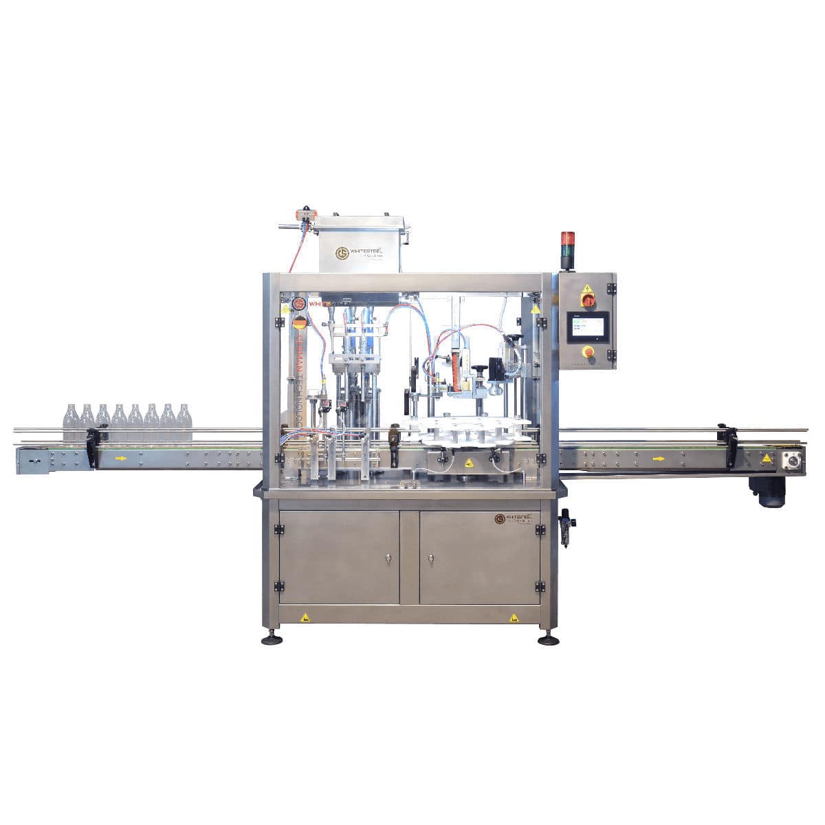 Twin-head filler-capper - FF5 - White Steel GmbH - for bottles / for ...