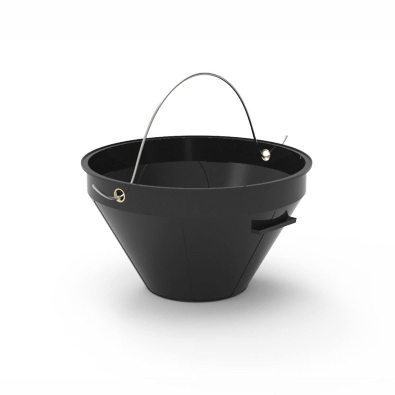 Plastic bucket - 10904 - Palletco LLC - round / with handle / for ...