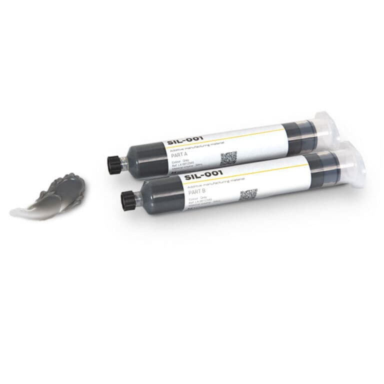 Silicone 3D printing resin - SIL-001 - Lynxter - gray / industrial