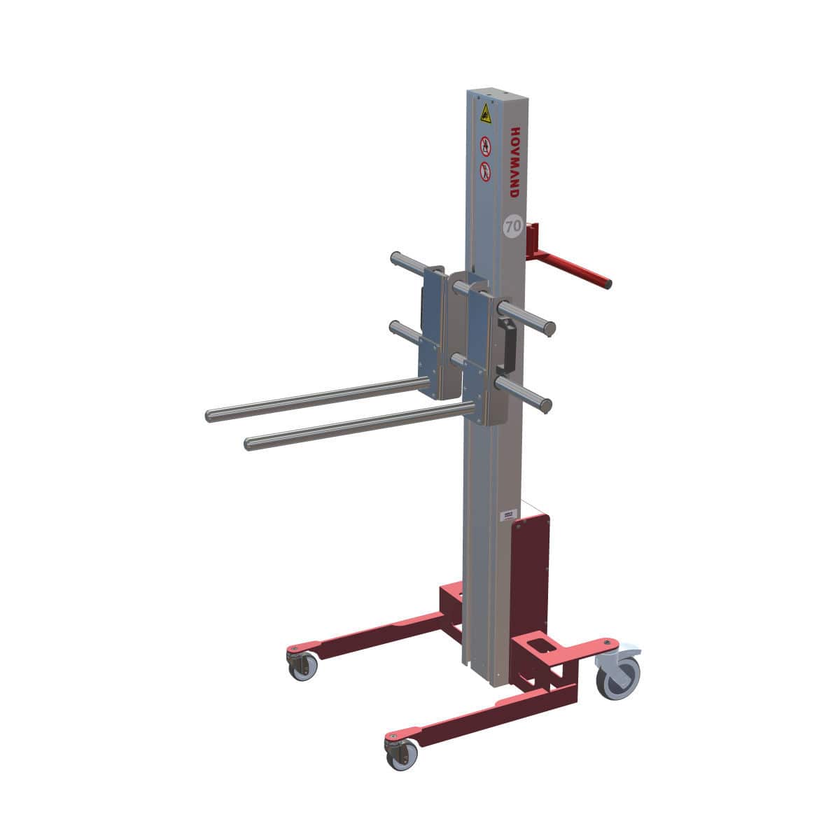 Battery-powered lifter - Impact 70L Flex - HOVMAND - mobile / for reels