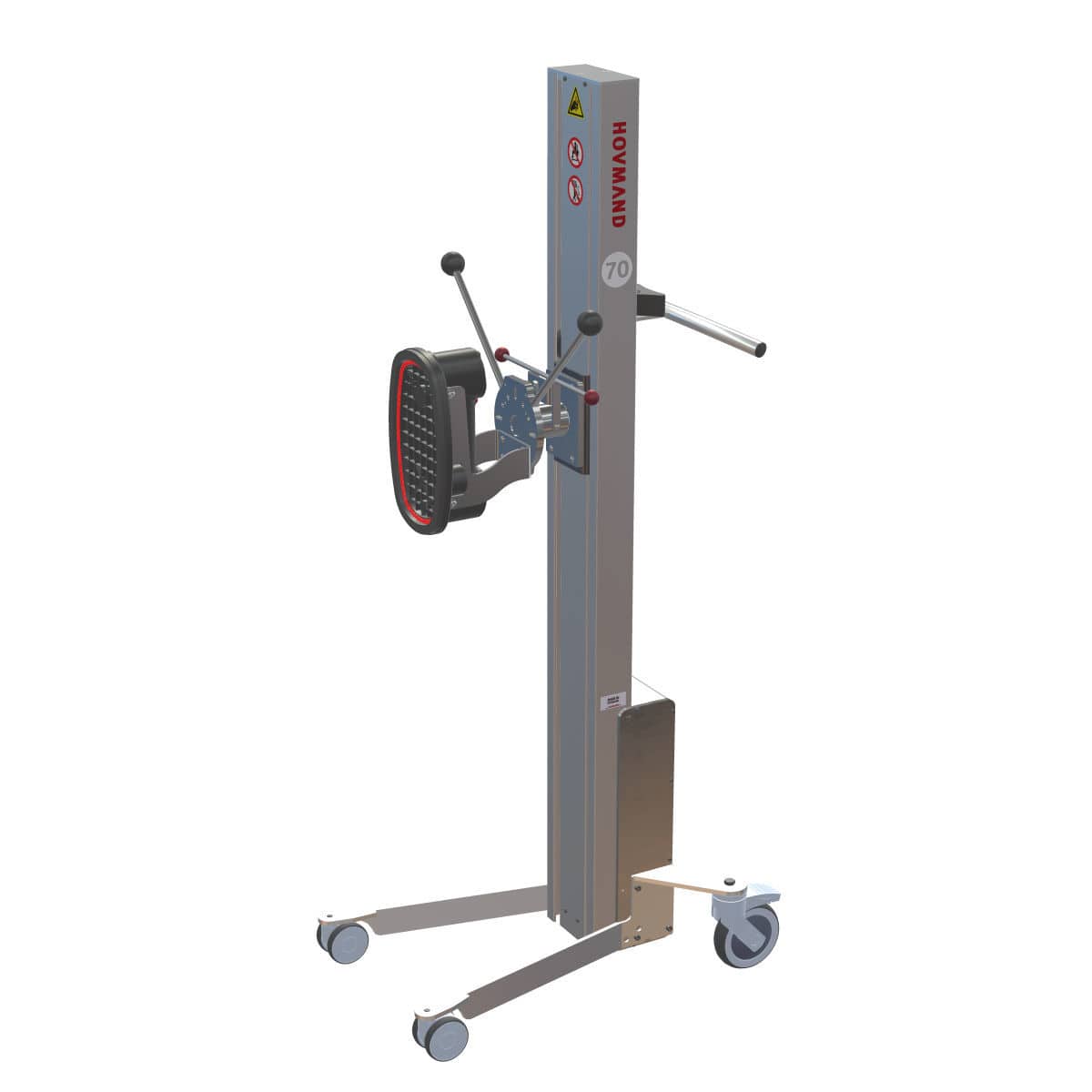Stainless steel lifter - Impox 70L - HOVMAND - mobile / vacuum / clamp