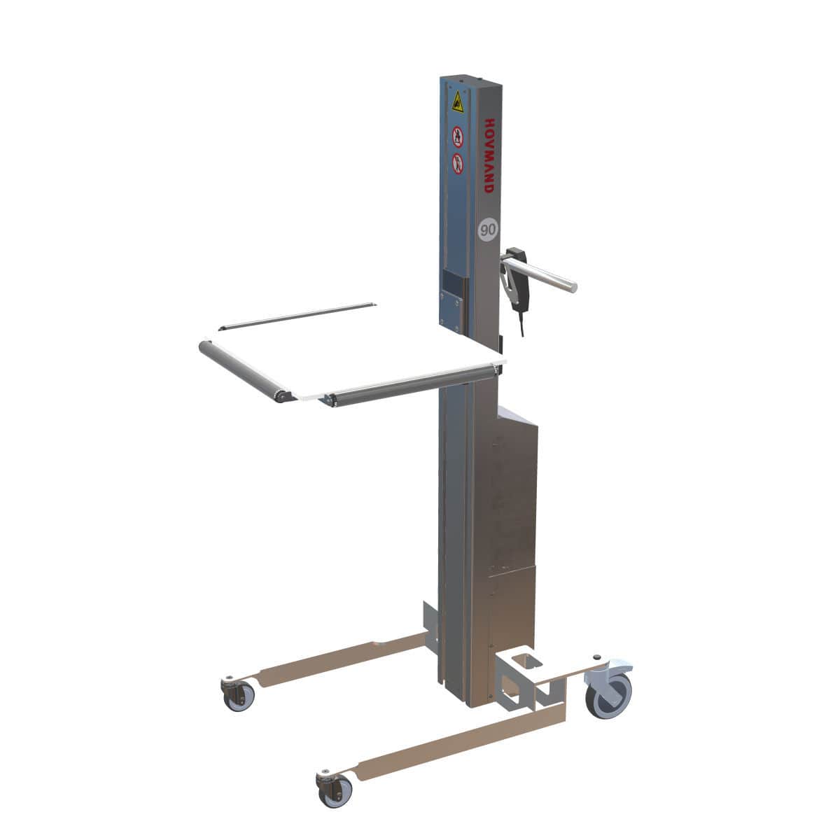 Platform lifter - INOX 90L KP3-ix - HOVMAND - stainless steel / cans ...