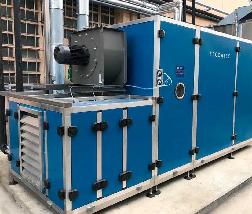 Floor-standing air handling unit - DAHU - FECOATEC s.l. - for the food ...