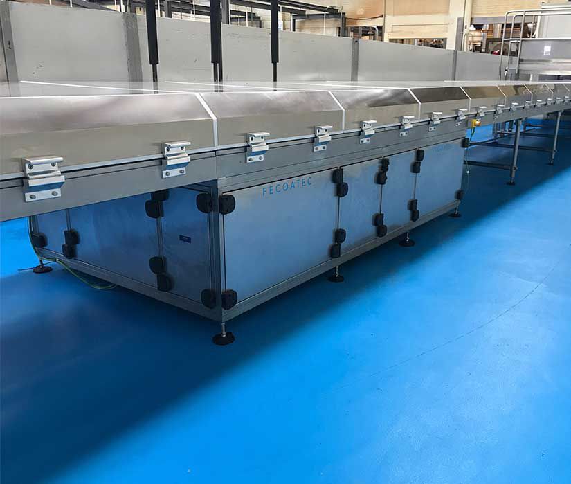 Chocolate cooling tunnel - KALTENPLUS - FECOATEC s.l.