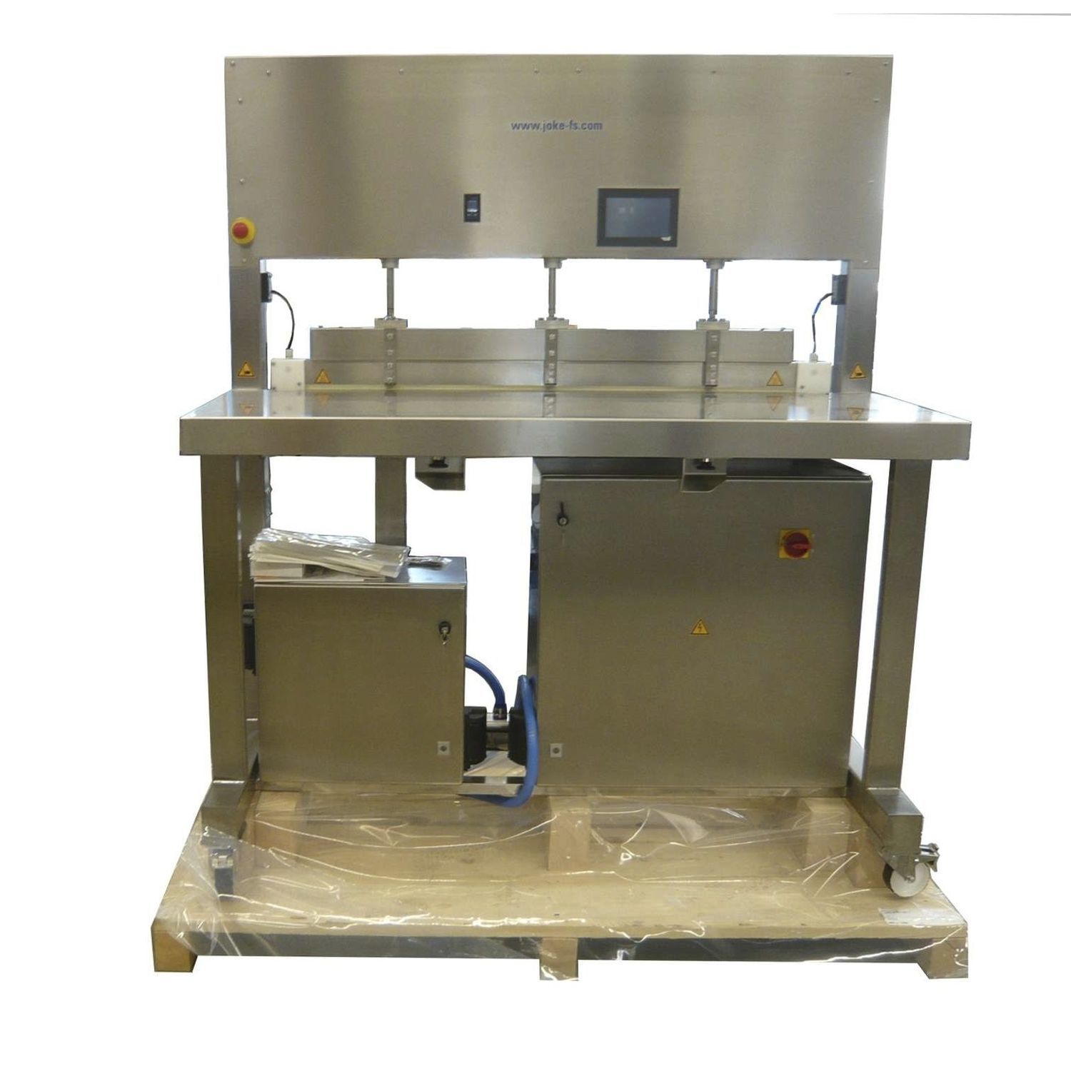 Sealing press - HTP 1300 R - joke mechanix GmbH - pneumatic / hand ...