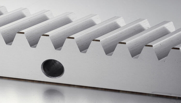 Helical rack and pinion - MTECH® - Melucci S.r.l. - ground