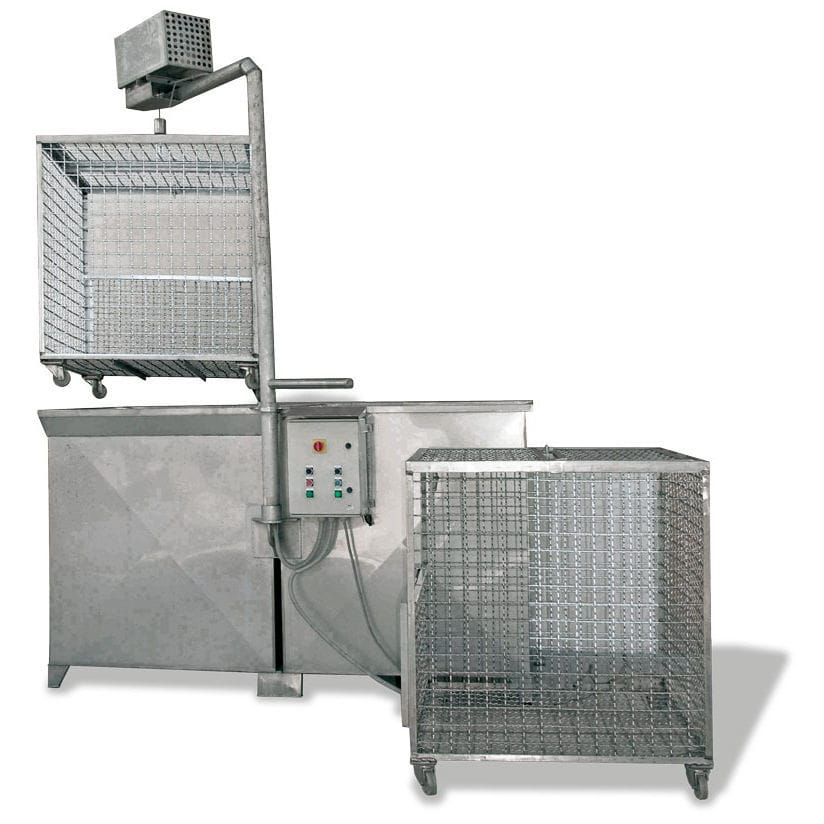 Cheese washing machine - E.T.A. S.r.l. - immersion / high-pressure