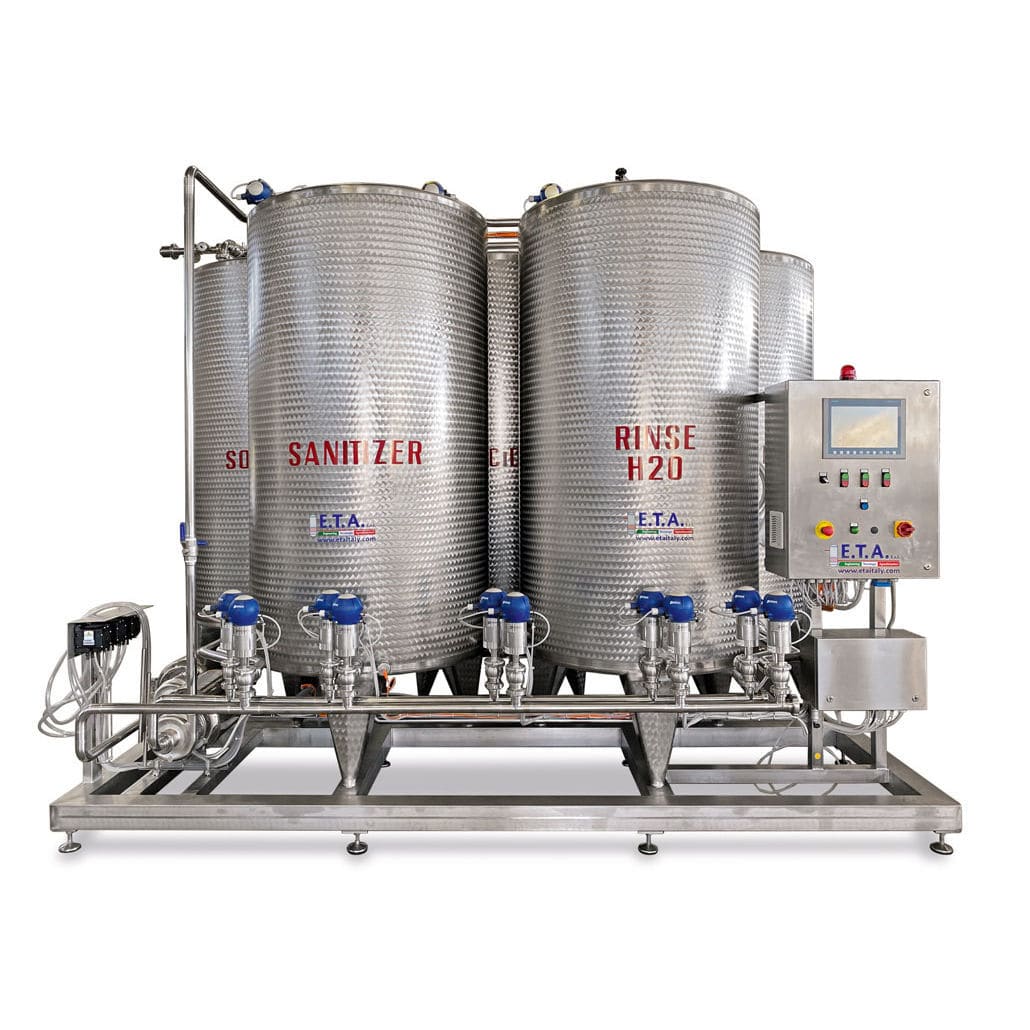 CIP unit for the food industry - E.T.A. S.r.l.