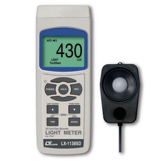 Digital light meter - LX-1138SD - Lutron