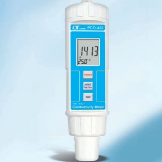 Portable conductivity meter - PCD-433 - Lutron - digital / pen type ...