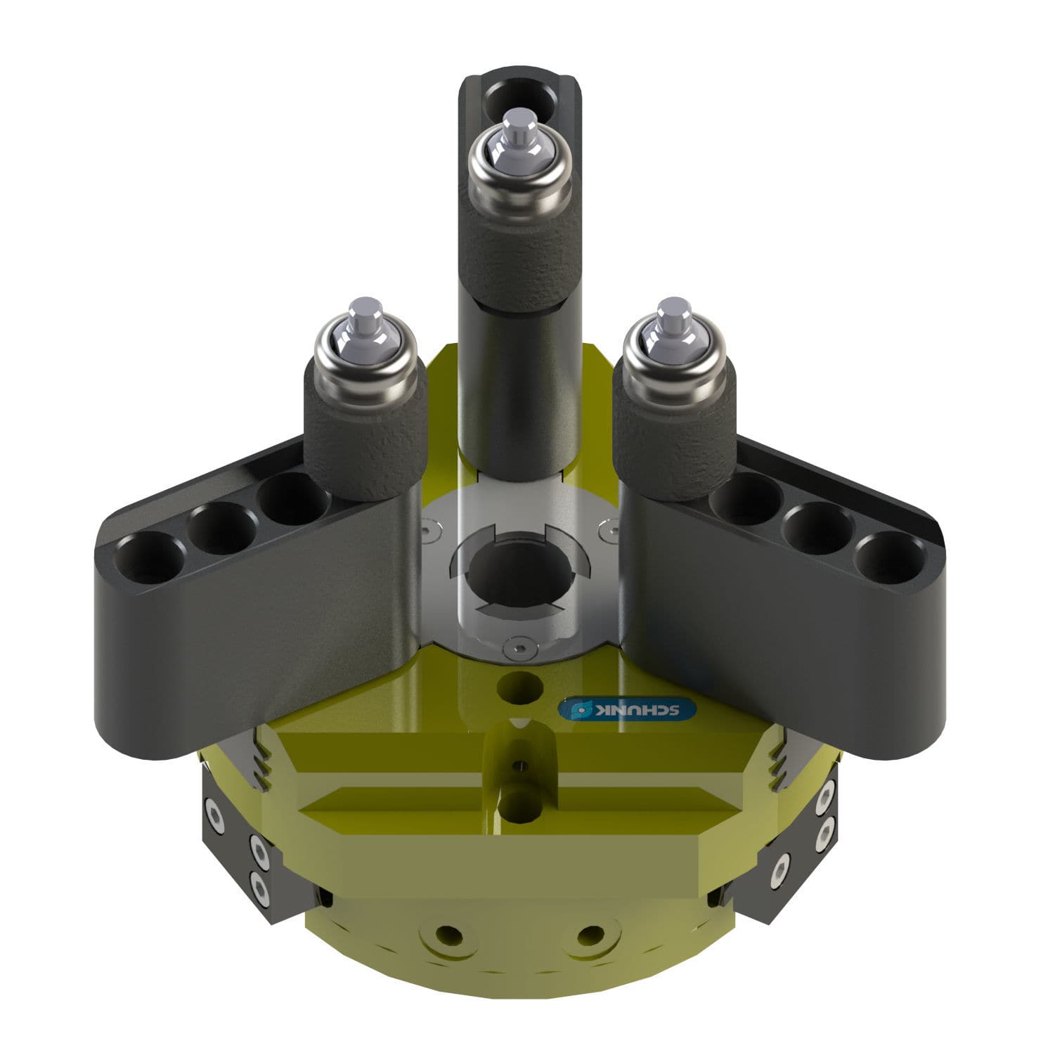 Concentric gripper - JGZ-64 - Fynbo Technology - electric / 3-jaw