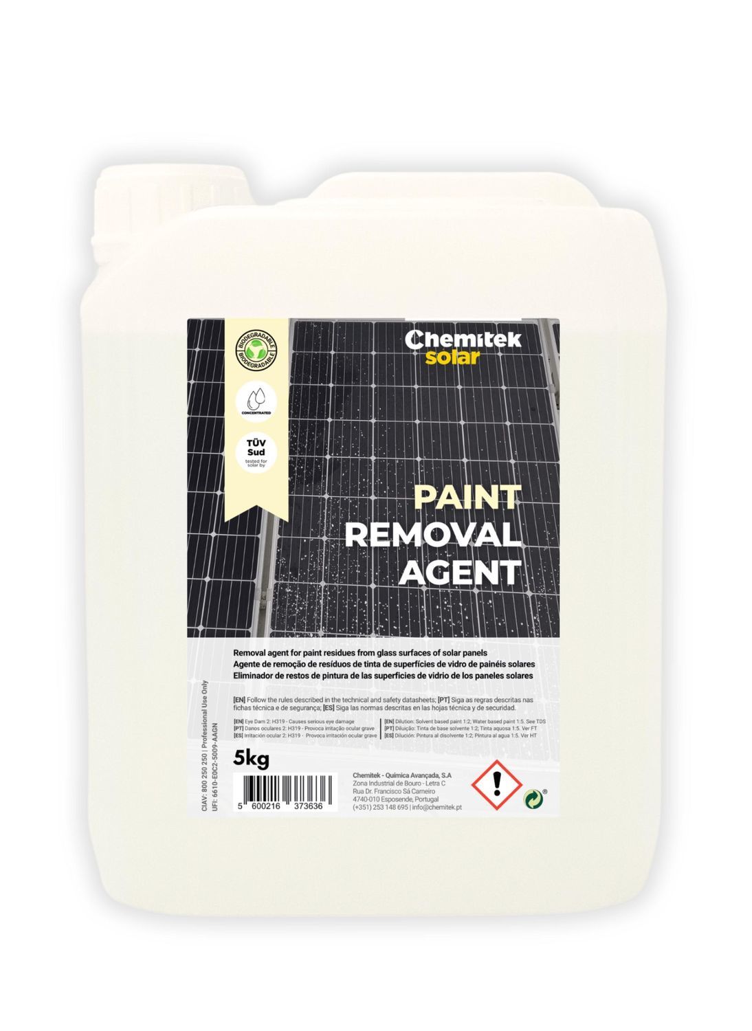 Cleaning solvent - REMOVAL AGENT - ChemiTek - dissolution / plant-based ...