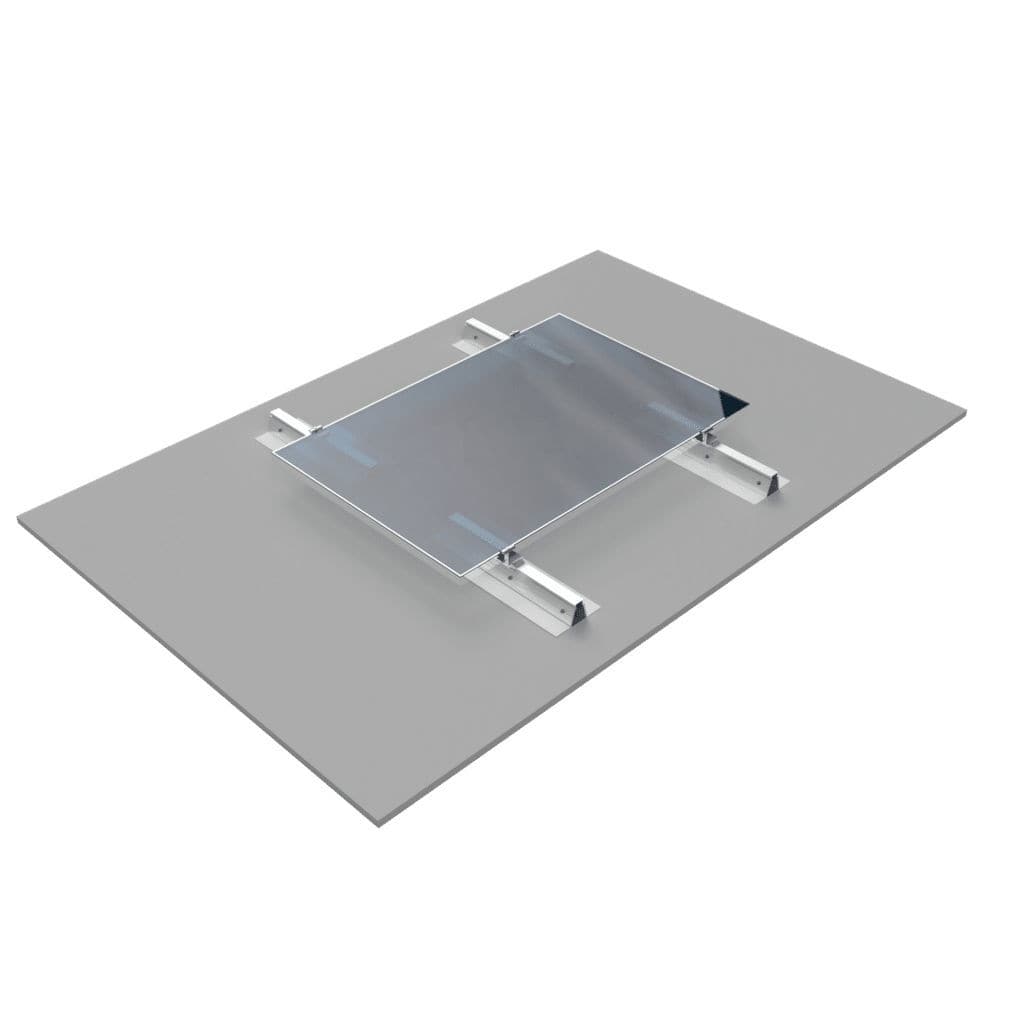 Flat roof PV mounting system - ROOF-SOLAR PVC - Dome Solar - for ...