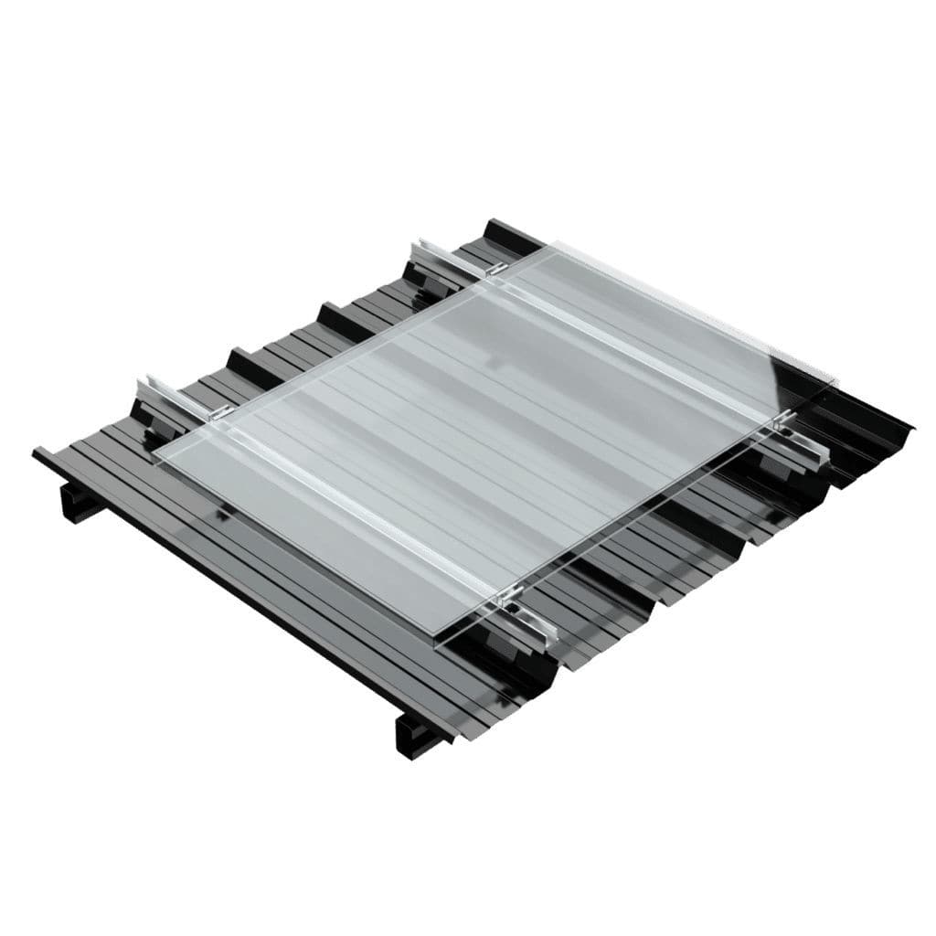 Flat roof PV mounting system - KOGYSUN + - Dome Solar - for portrait ...