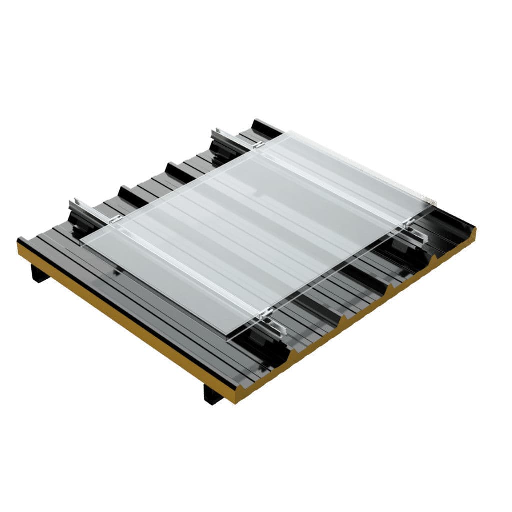 Flat roof PV mounting system - KOGYSUN i+ - Dome Solar - for portrait ...