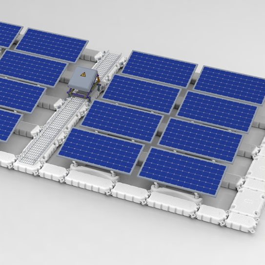 Floating PV mounting system - Xiamen Hopergy Photovoltaic Technology Co ...