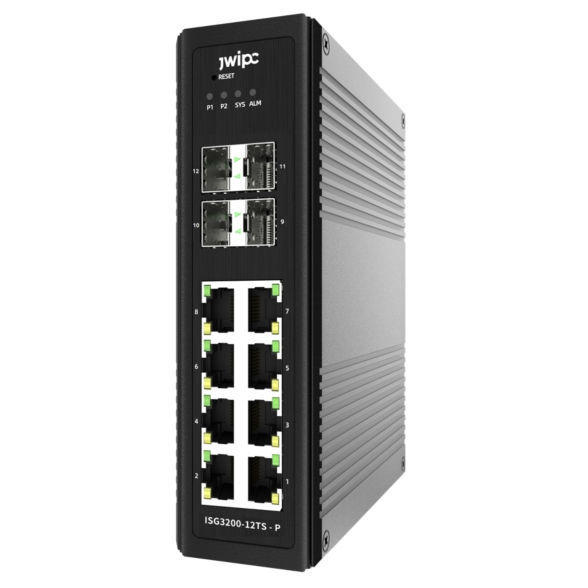 Managed ethernet switch - ISG3200-12TS-P - JWIPC TECHNOLOGY CO., LTD ...