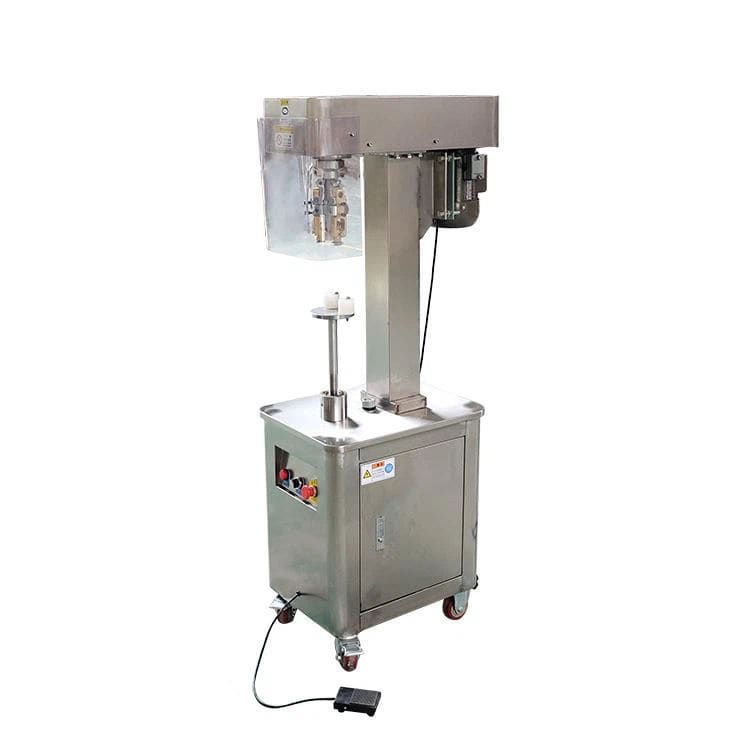 Semi-automatic capping machine - Guangzhou Chaoxian Packing Machine Co ...
