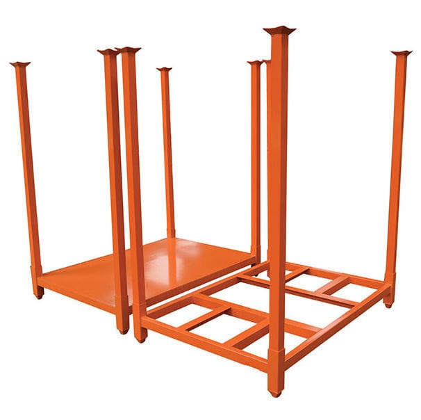 Stackable rack - RMC series - STOCKMAN - mobile / steel