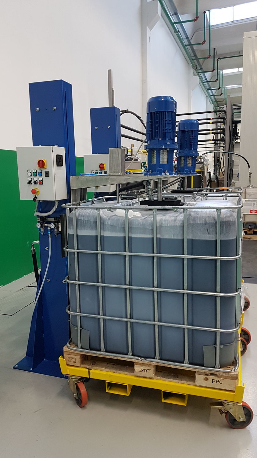 IBC container mixing system - 312030D-EM16Ex - Airmation ECP srl