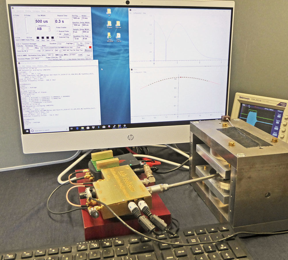 NMR spectrometer - Mk3 - Lab-Tools Ltd. (nano-science) - TD-NMR / for ...
