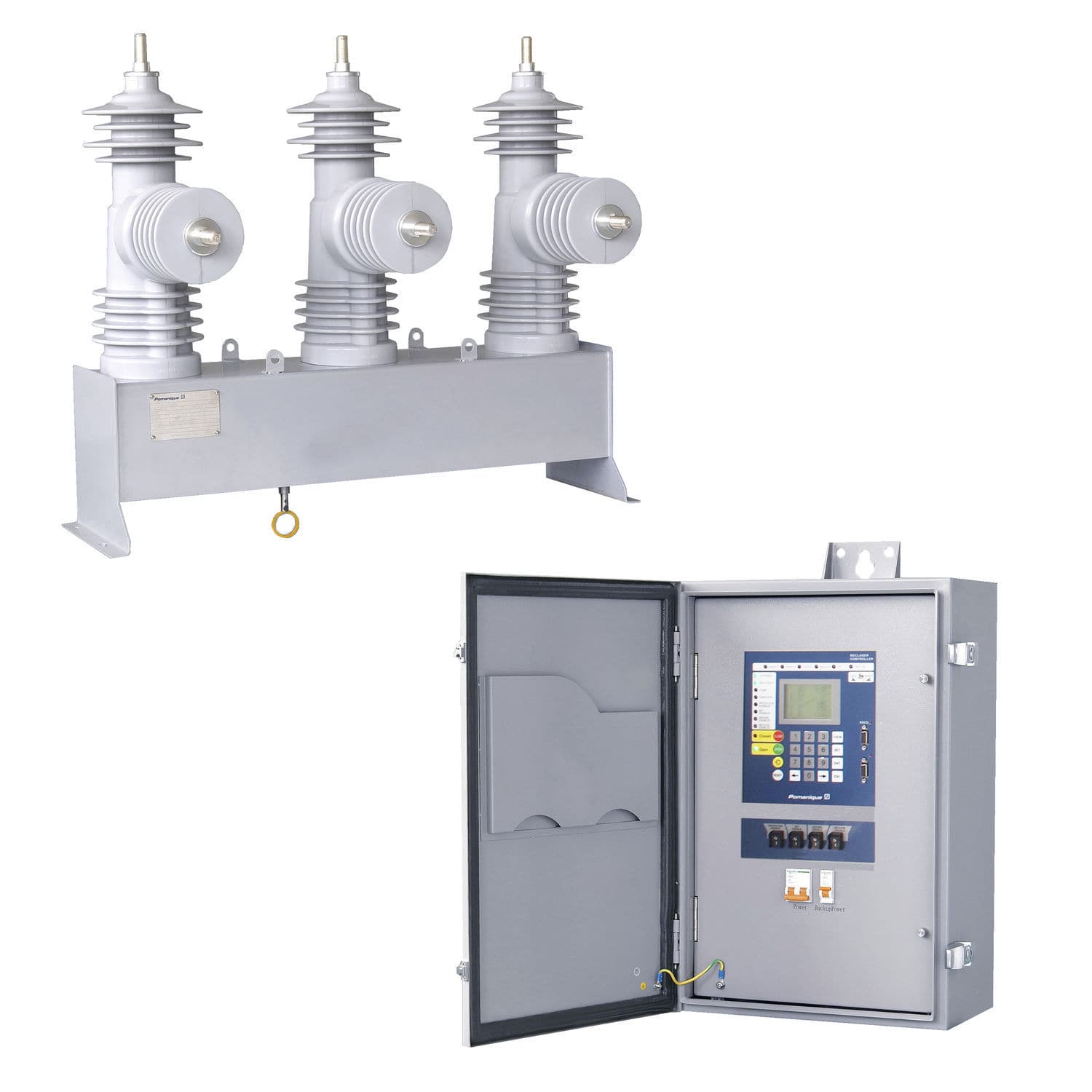 Vacuum recloser - GX series - Pomanique Electric - three-phase ...