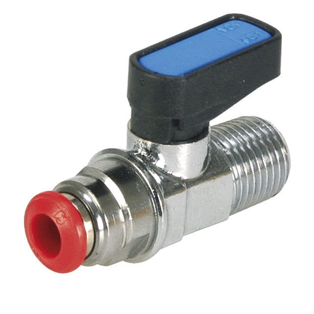 Ball valve - 249117 - Mader - manual / male / micro
