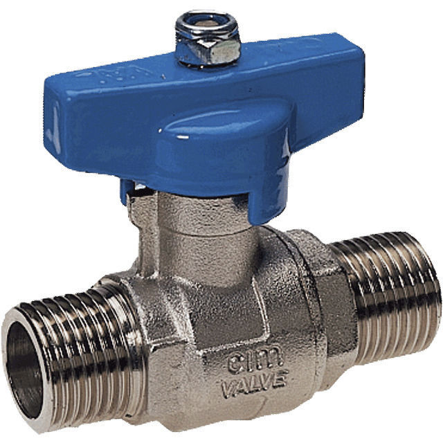 Ball valve - 217696 - Mader - manual / male / aluminium