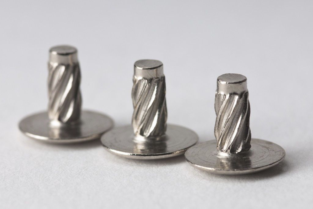 Round head rivet - P series - Le Rivet Foré r.c - stainless steel / red ...