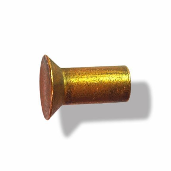 Countersunk head rivet - 0006708060 - Le Rivet Foré r.c - copper / gold ...