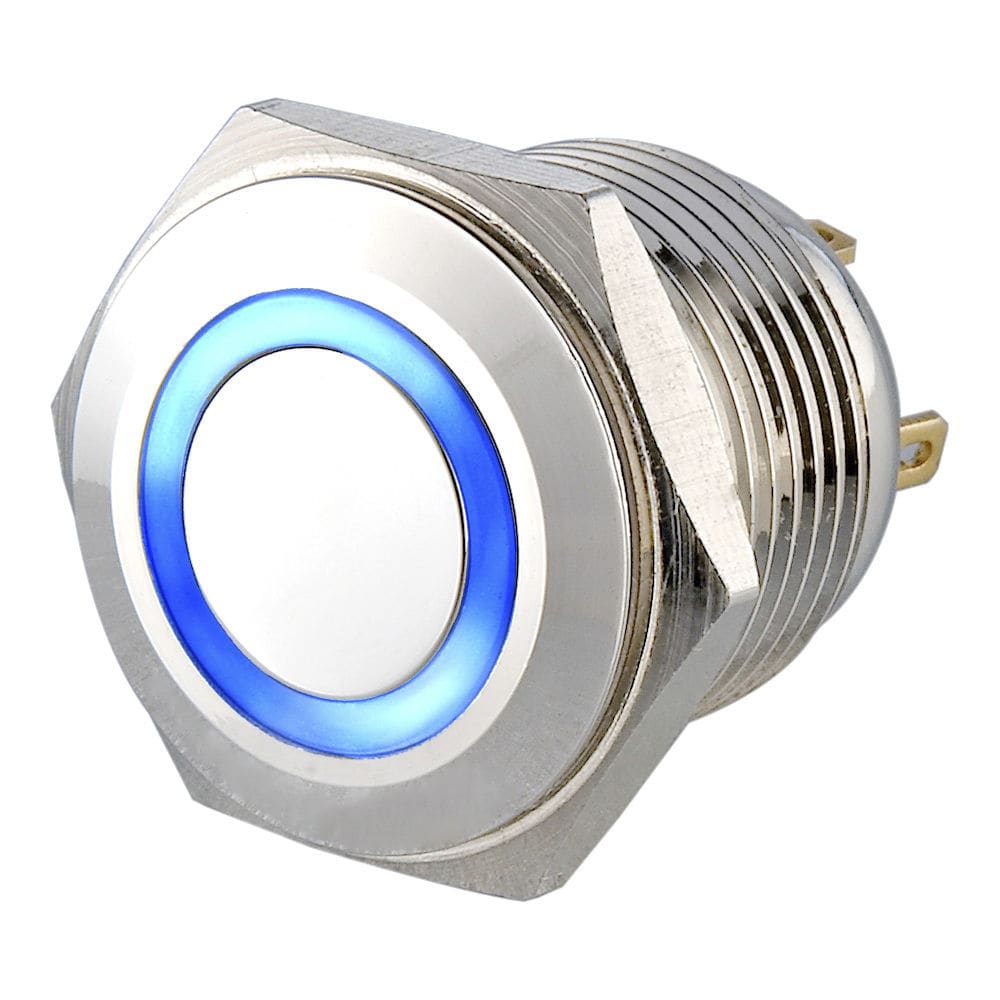 LED-illuminated push-button switch - LS16 series - YUEQING DANPU ...