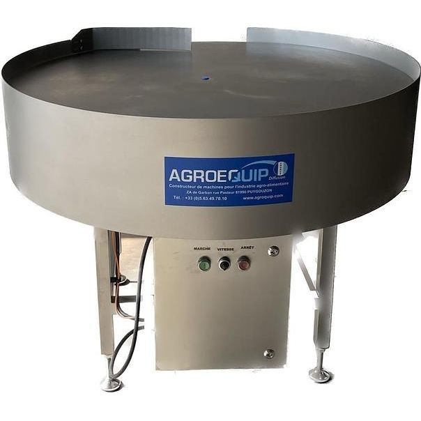 Motor-driven turntable - 4091376 - AGROEQUIP DIFFUSION - for the food ...