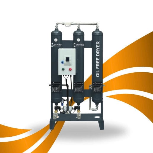 Desiccant compressed air dryer - Nitroxtec Industrial - three-stage ...
