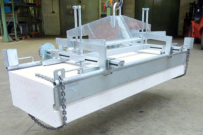 Slab lifting clamp - 350 series - WIMAG GmbH - block / vertical